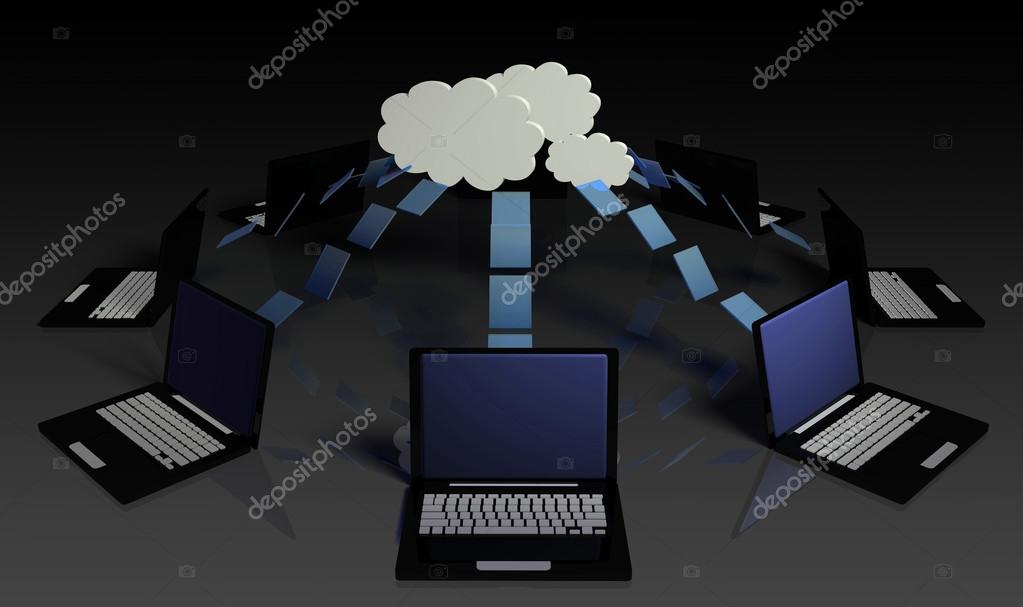 Cloud Computing — Stock Photo © kentoh #27181159