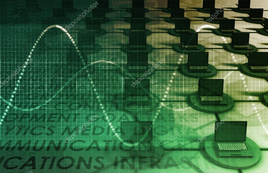 Data Network — Stock Photo © kentoh #27182683