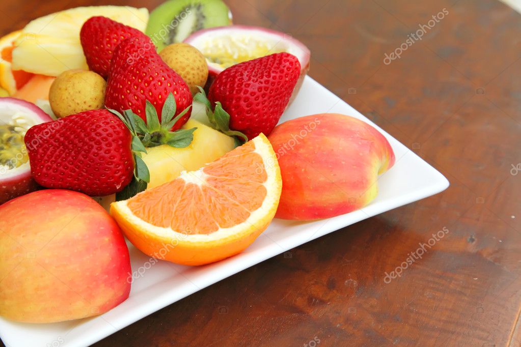 Mixed Fruit — Stock Photo © kentoh #29480827