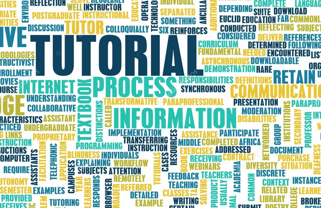 Tutorial — Stock Photo © kentoh #31230643