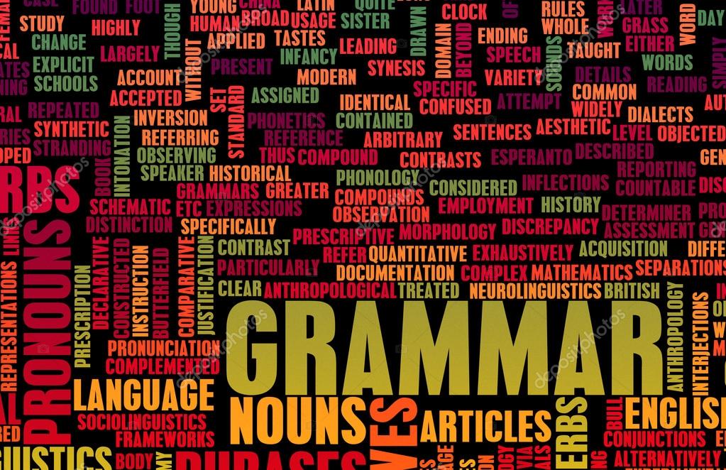 Concepto gramatical — Foto de stock #48396679 © kentoh