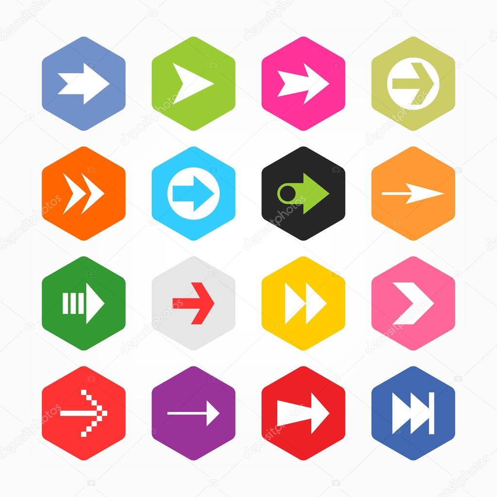 Solid Hexagon Vector