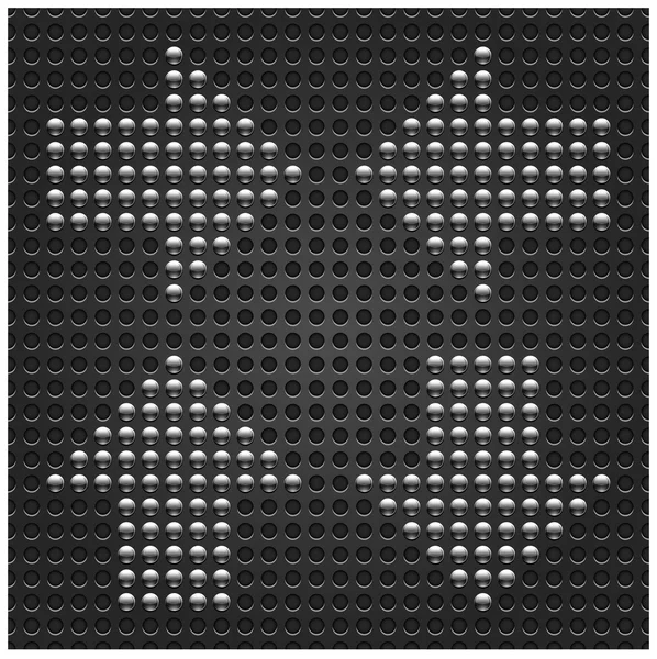 Seamless texture perforated pattern black metal surface dark gray ...