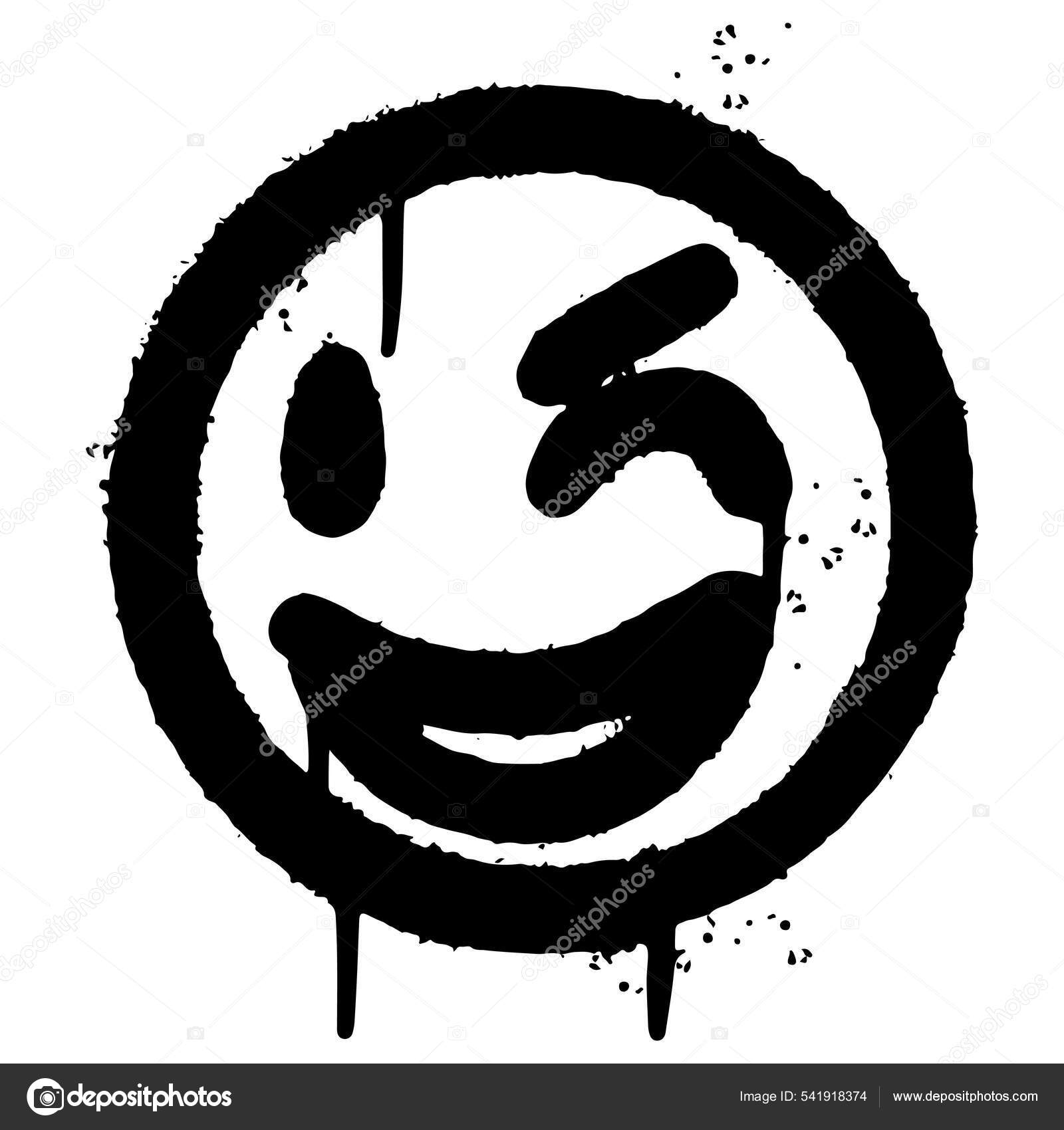 Graffiti Smiley Face