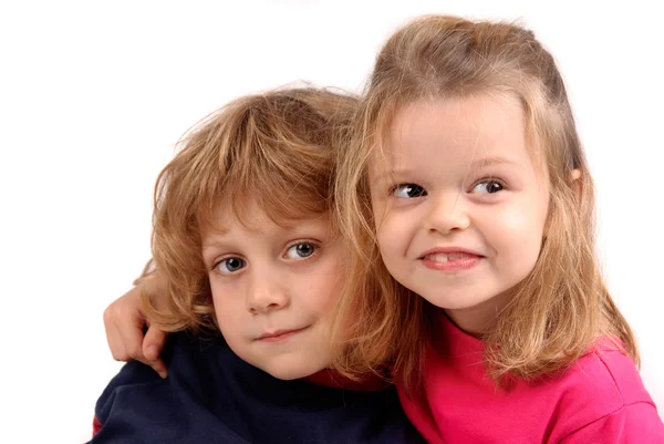 Niños pequeños posando — Foto de stock © verkoka #23648023