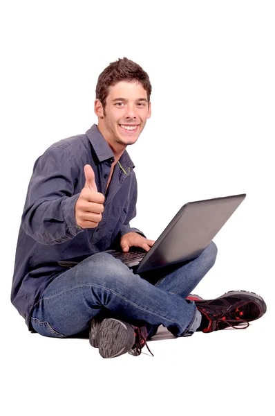 Man happy computer Stock Photos, Royalty Free Man happy computer Images ...
