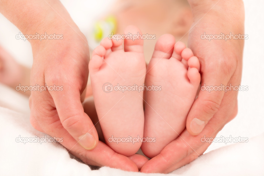 Infant foot — Stock Photo © elitravo #27422679