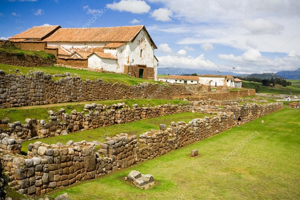 Chinchero, Inka ruiner, peru — Stockfotografi © pikselstock #28080409