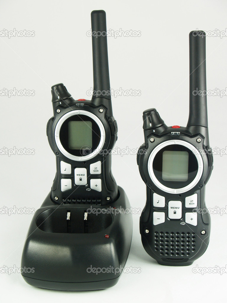 Portable radio set Stock Photo by ©Pachuli82 33946403
