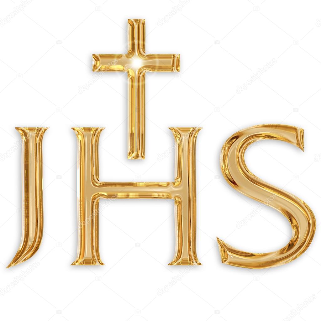 Jesus christ monogram — Stock Photo © paulistano #24598883