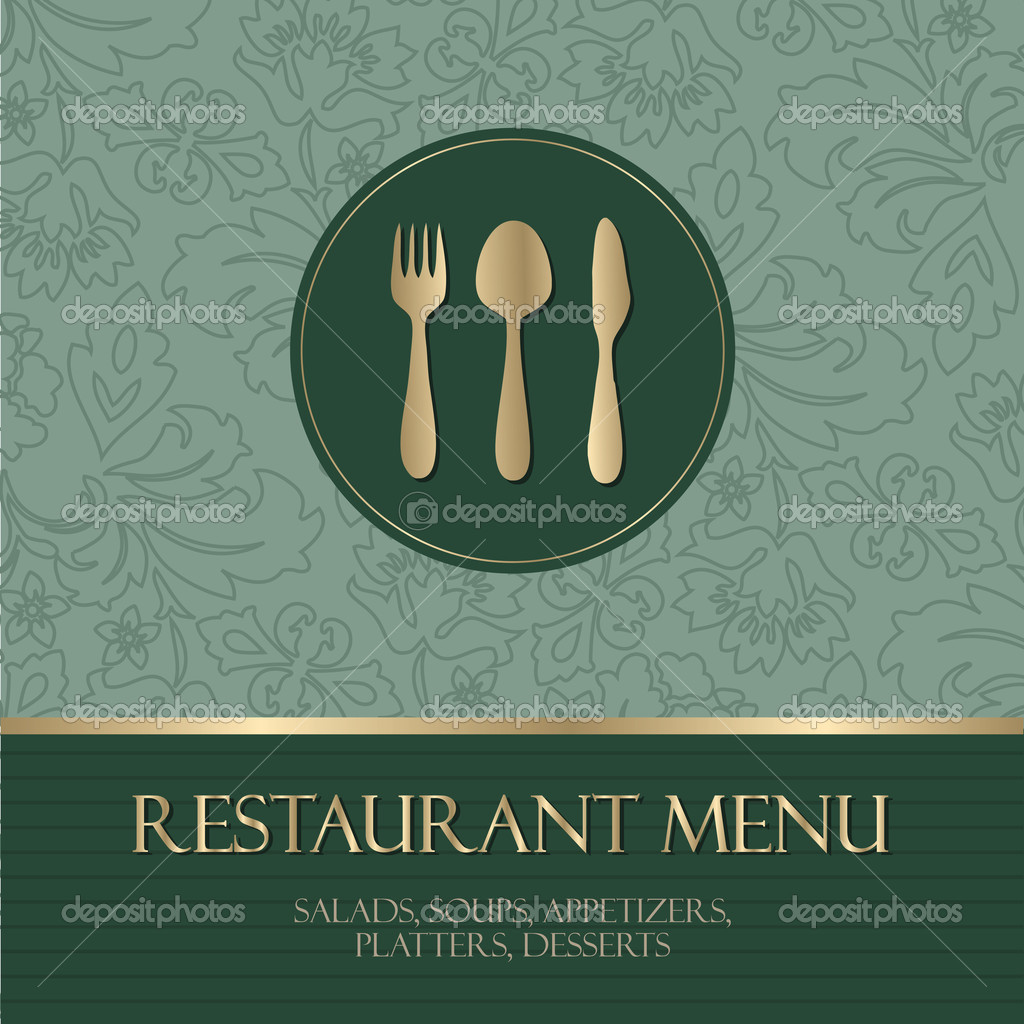 Restaurant menu, with gold details Stock Vector Image by ©hellena13 ...