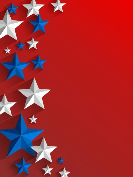 Fourth of July Stars and Stripes Seamless Background Stock Vector Image ...