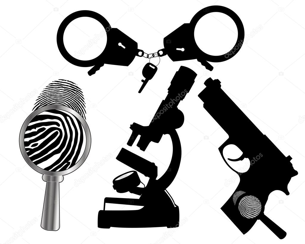 Imágenes: criminalistica | Criminalística — Vector de stock ...