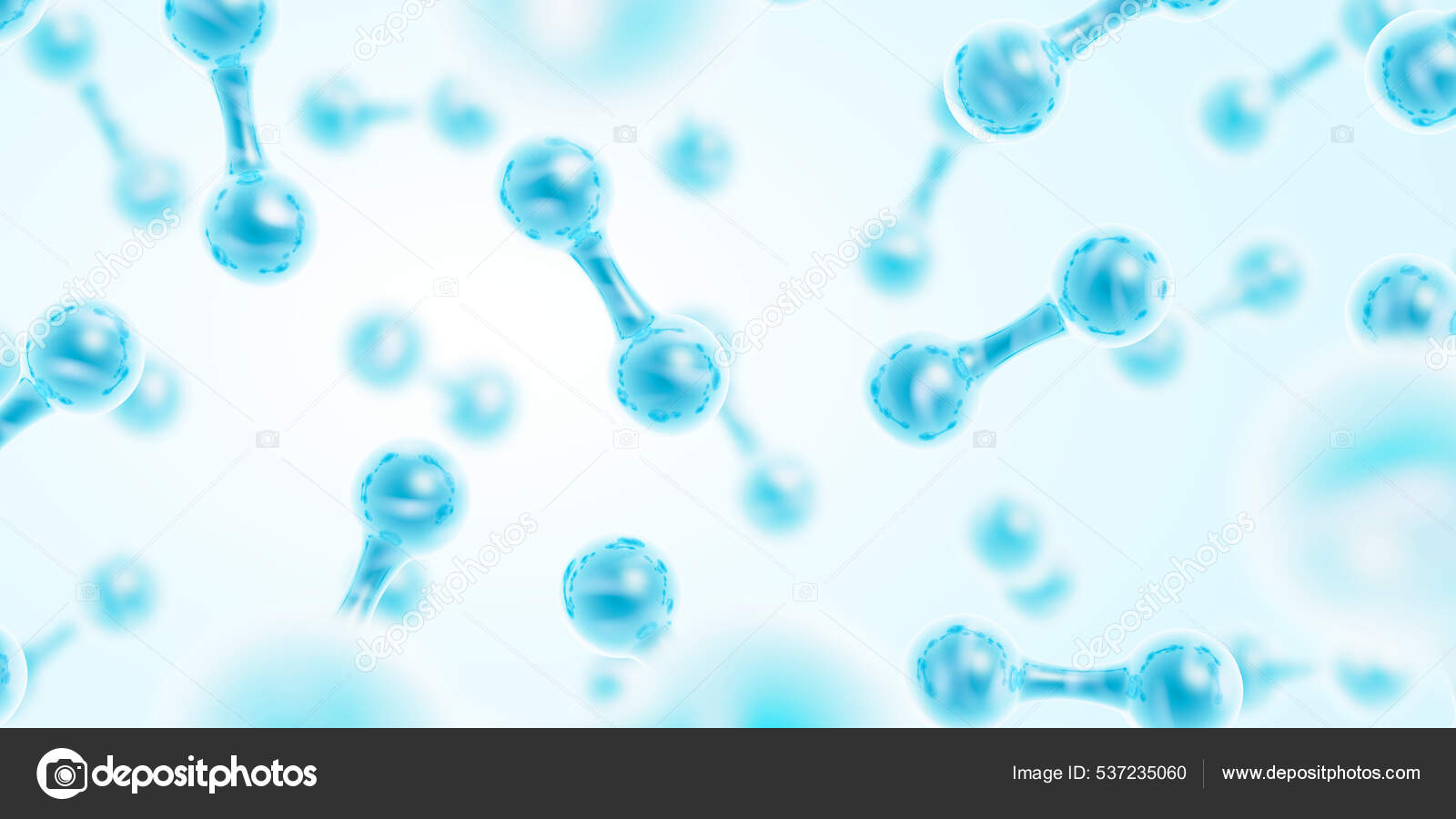 Gas Molecules Wallpaper