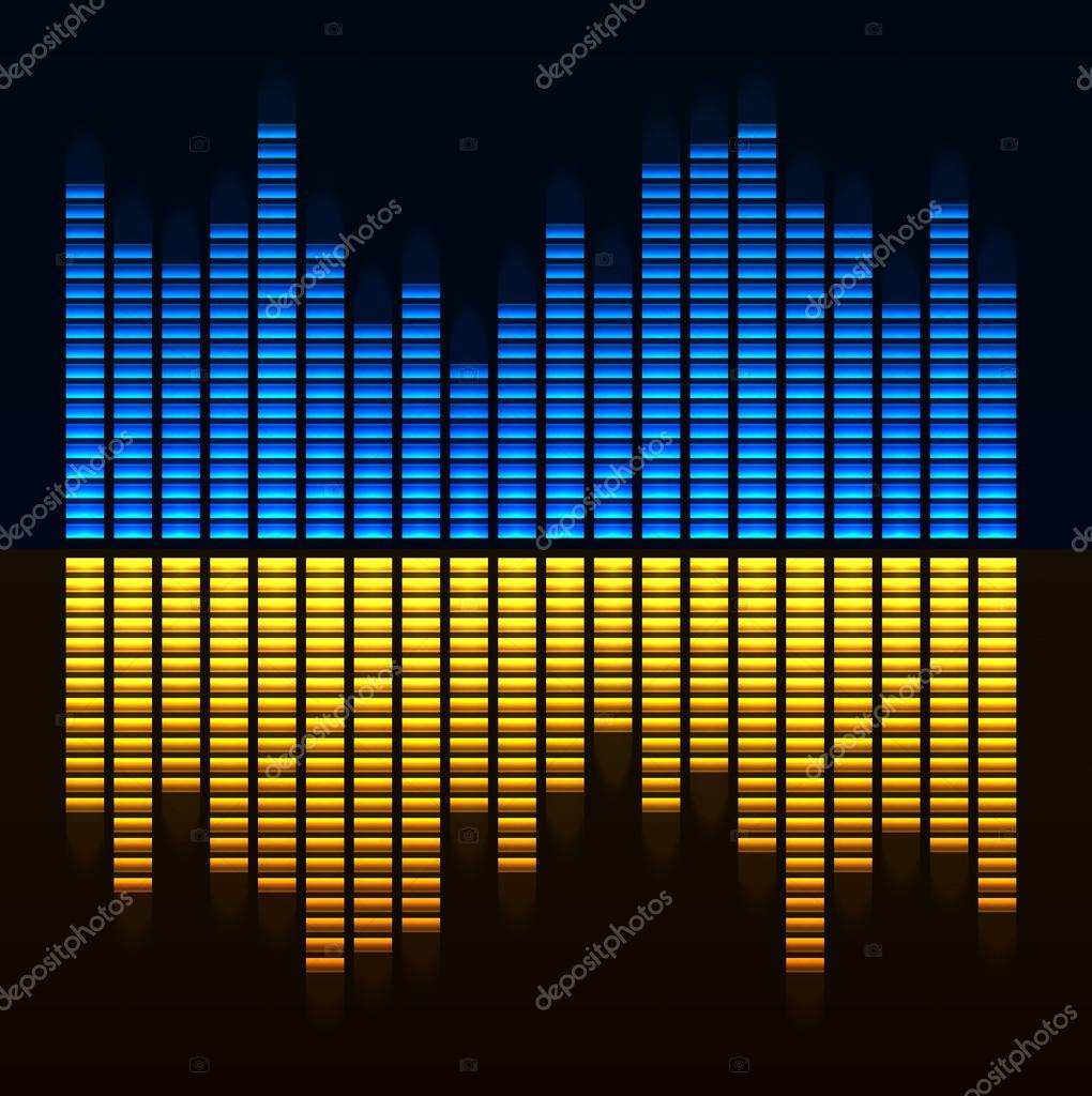 Vector digital equalizer Stock Vector Image by ©gruffi #23752641