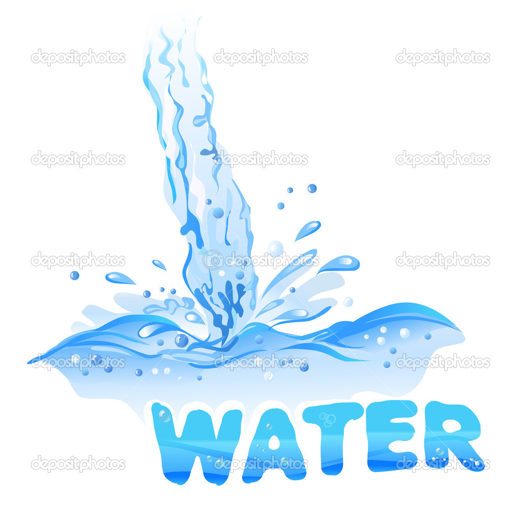Stream water jet Stock Vector by ©moremari19 40684555