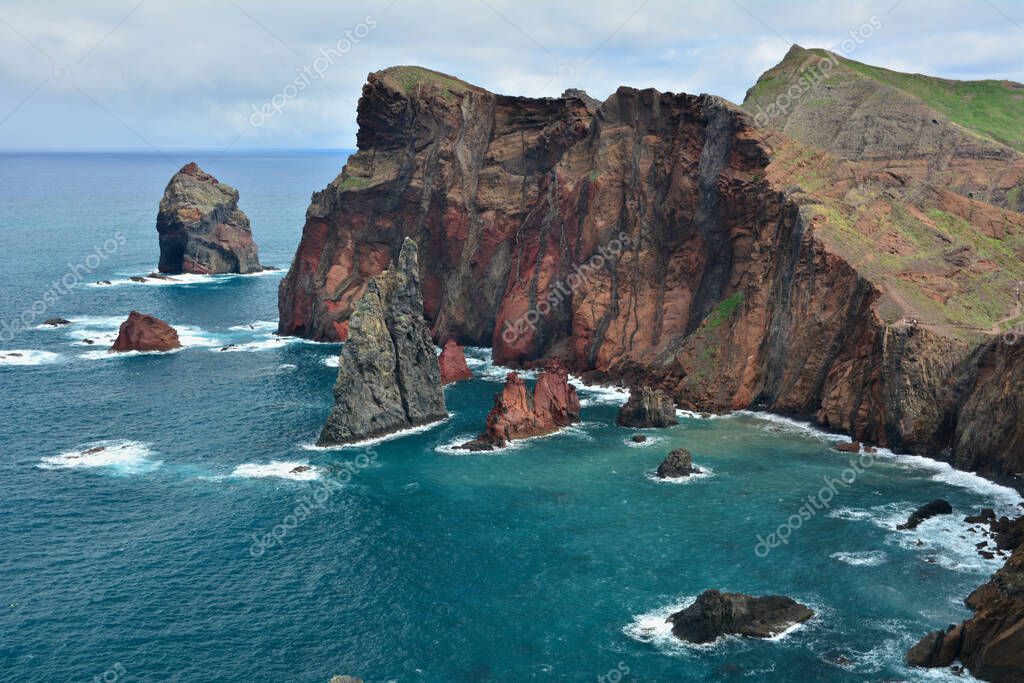 Punto de San Lorenzo, el punto más oriental de la isla portuguesa de ...