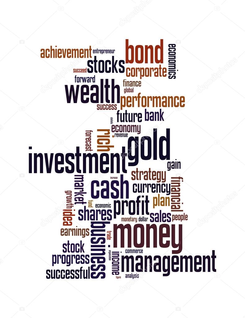 Wealth management portfolio info text graphics and arrangement concept ...