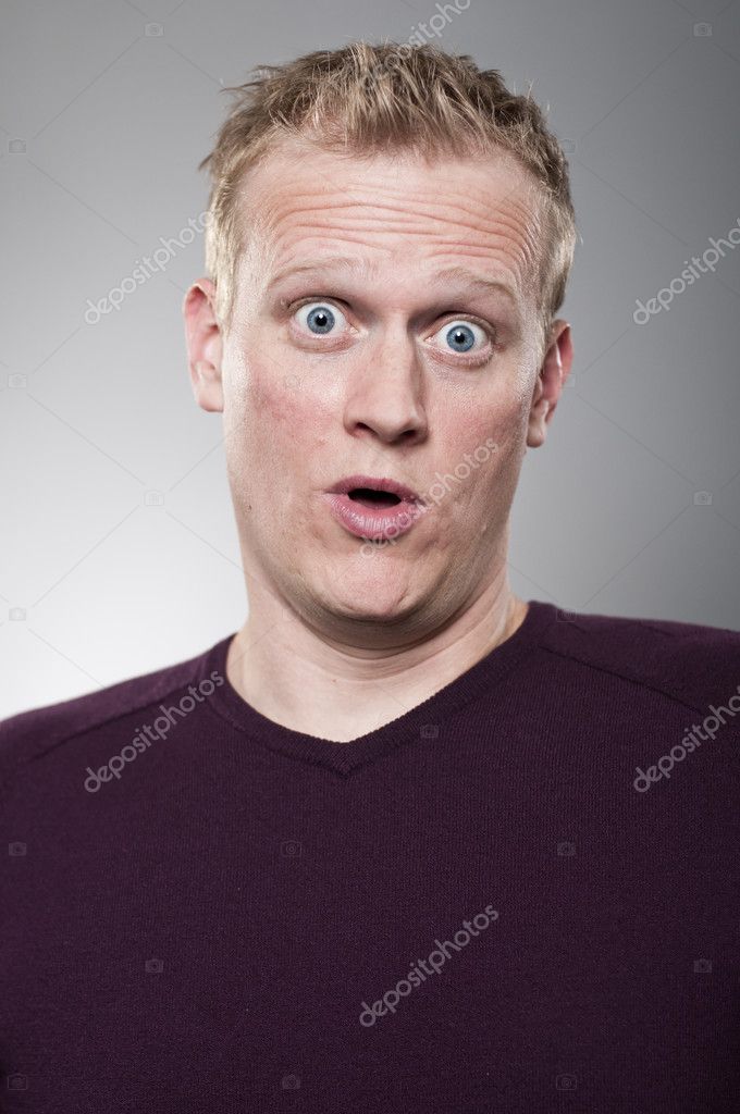 Surprised Expression Portrait Stock Photo by ©Camrocker 26906939