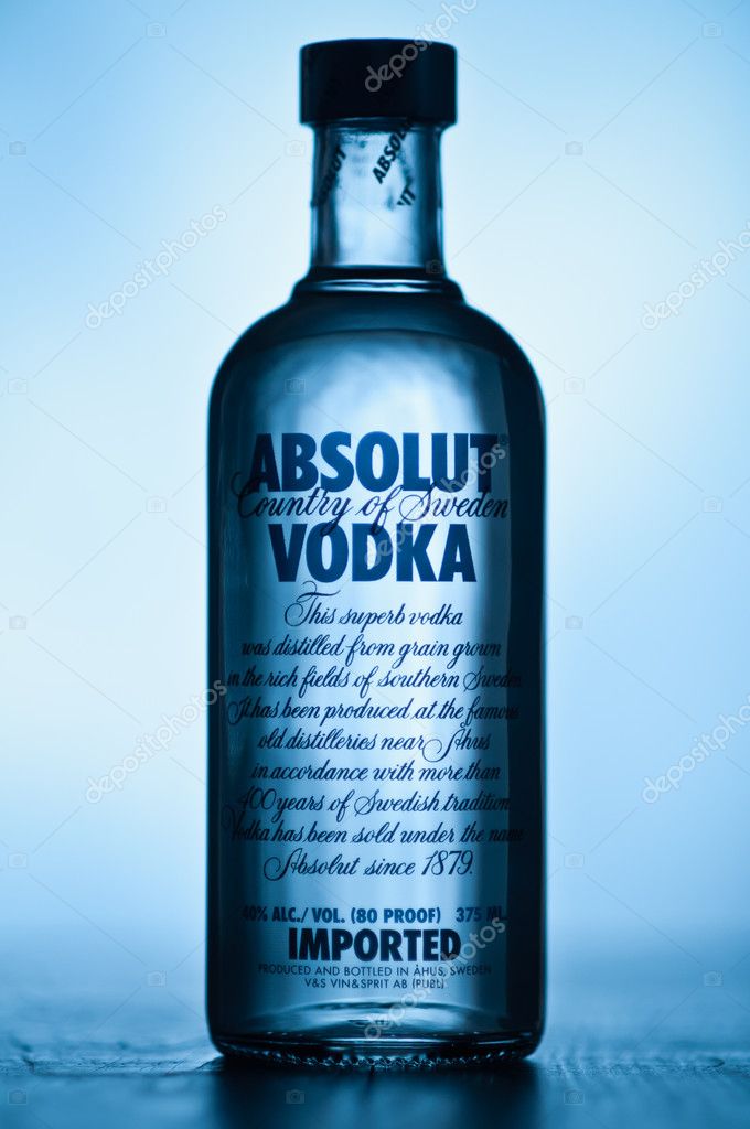 Bottle of vodka — Stock Editorial Photo © Camrocker #44922311
