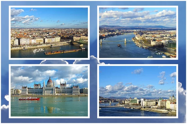 Budapest, Hungary (collage) — Stock Photo © deb-37 #61764615