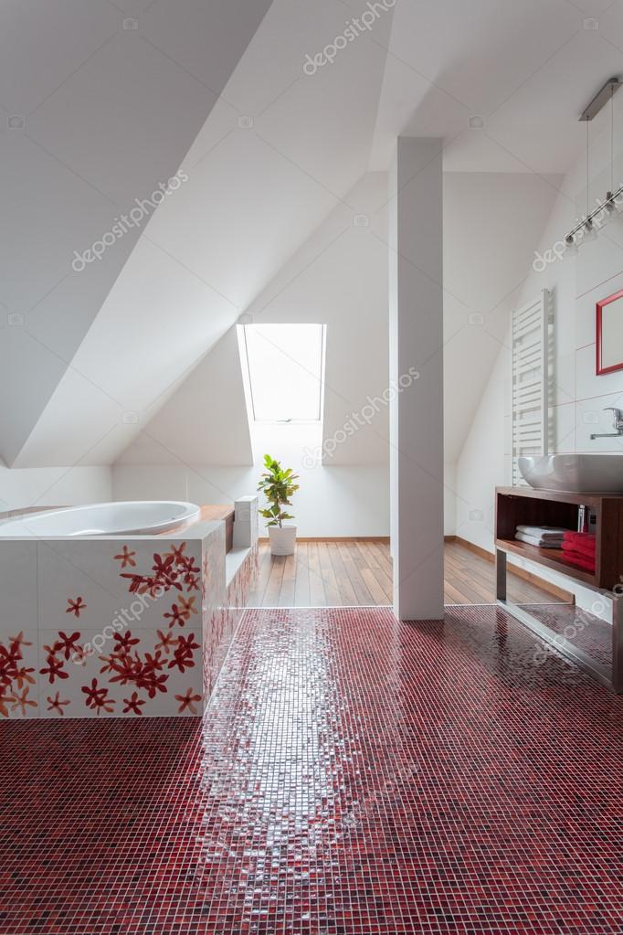 Ruby house - modern bathroom Stock Photo by ©photographee.eu 26552621