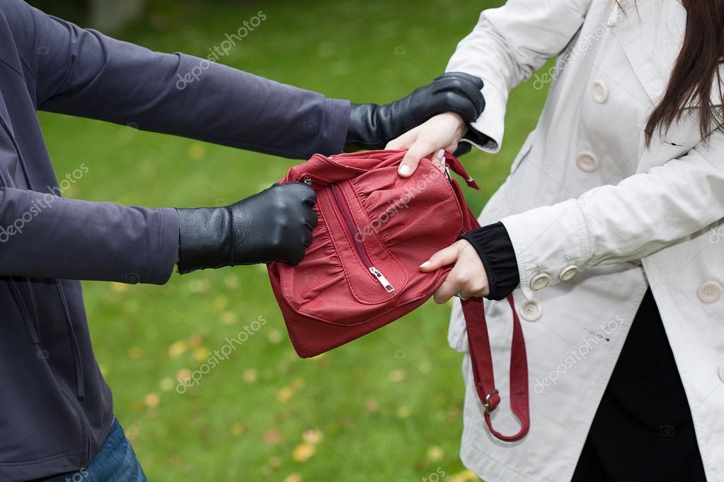 Bag theft — Stock Photo © photographee.eu #34033763