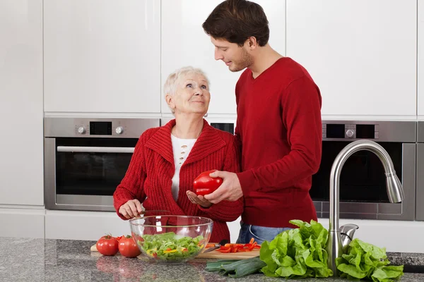 Cooking with grandma Stock Photos, Royalty Free Cooking with grandma ...