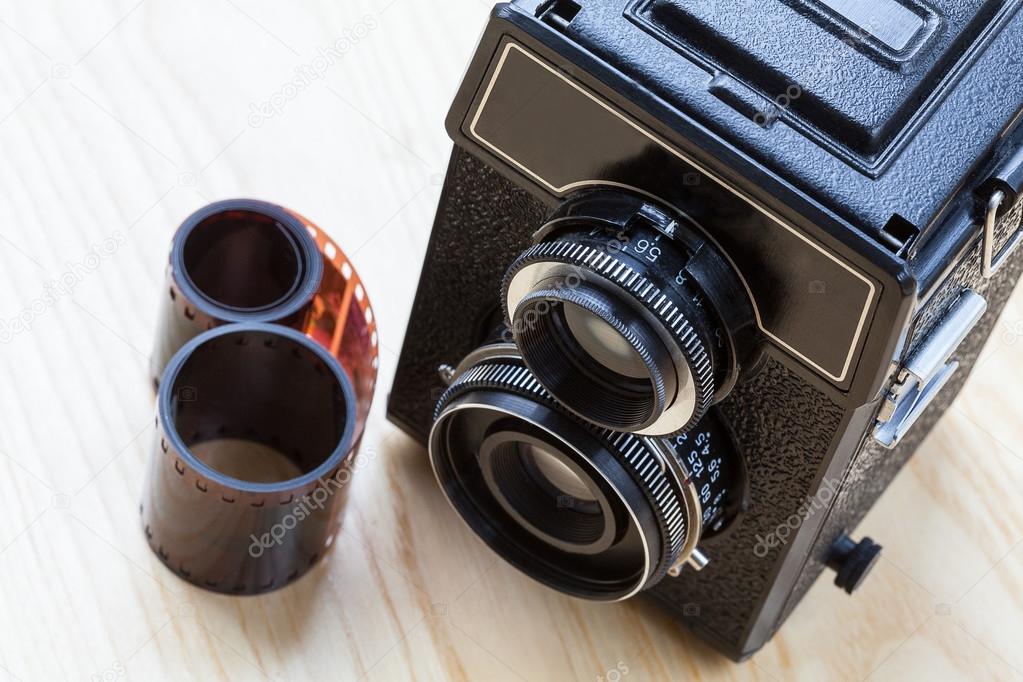 Camera and roll Stock Photo by ©photographee.eu 38652999