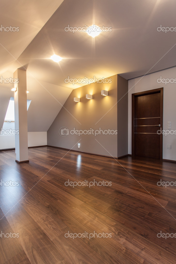 Empty attic Stock Photo by ©photographee.eu 38744425