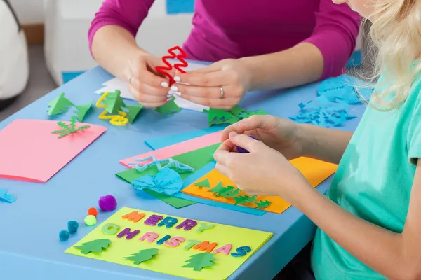 Kids making crafts Stock Photos, Royalty Free Kids making crafts Images ...