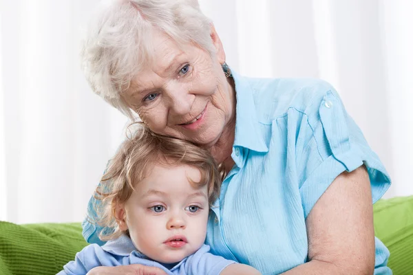 Grandma with grandson - Stock Image - Everypixel
