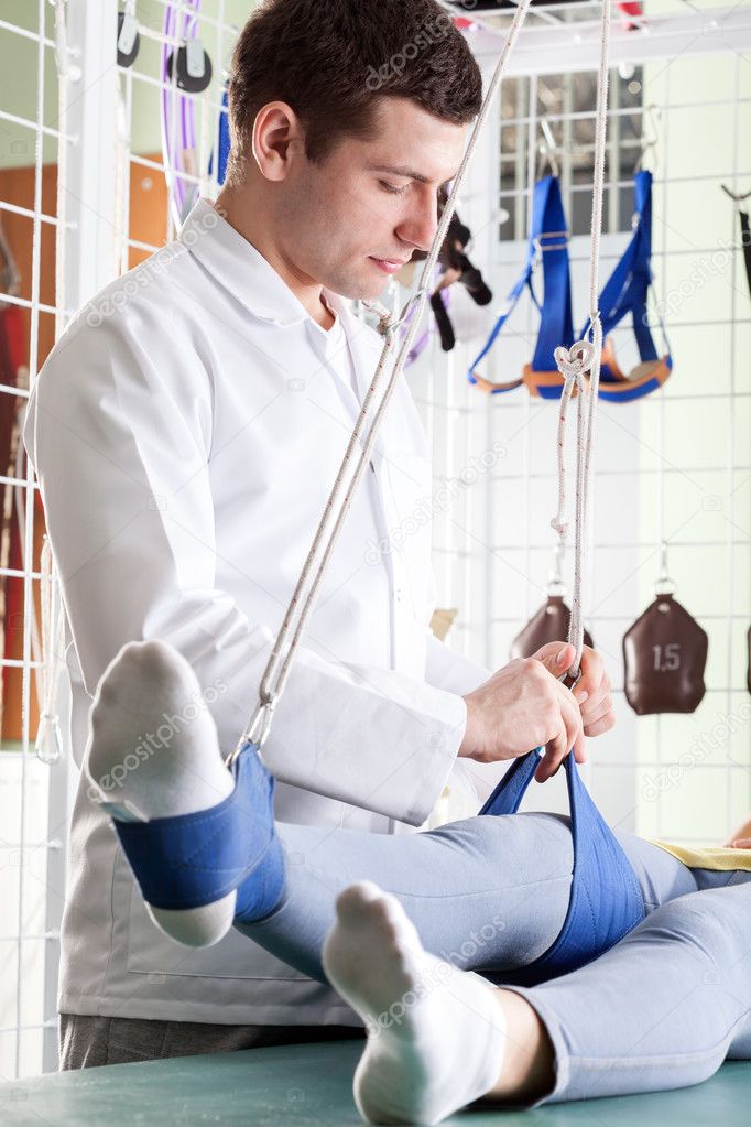 Leg rehabilitation Stock Photo by ©photographee.eu 45718993