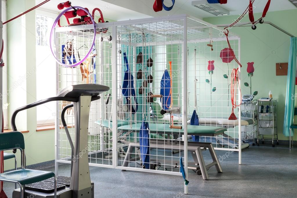 Physiotherapy room in hospital Stock Photo by ©photographee.eu 45719621