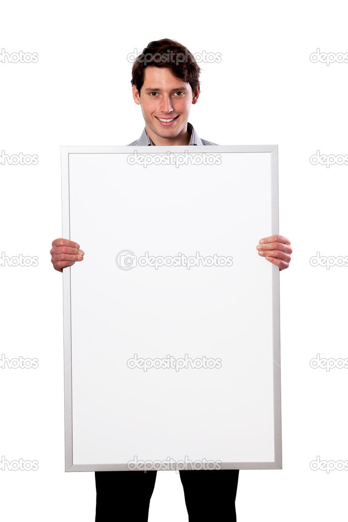 Empty board with place for your text — Stock Photo © photographee.eu ...