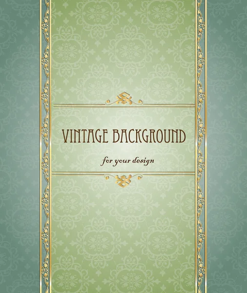 Vintage background, antique, beautiful old paper, card, ornate cover ...