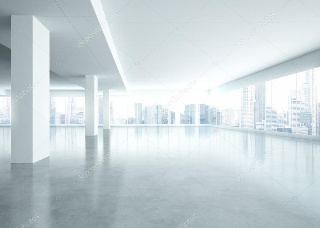 Empty bright room interior — Stock Photo © kantver #38570301