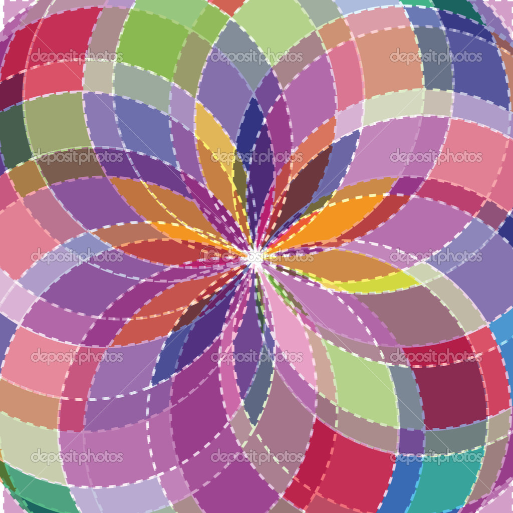 Mosaic spectrum color wheel Stock Vector by ©GalinaL 25757417