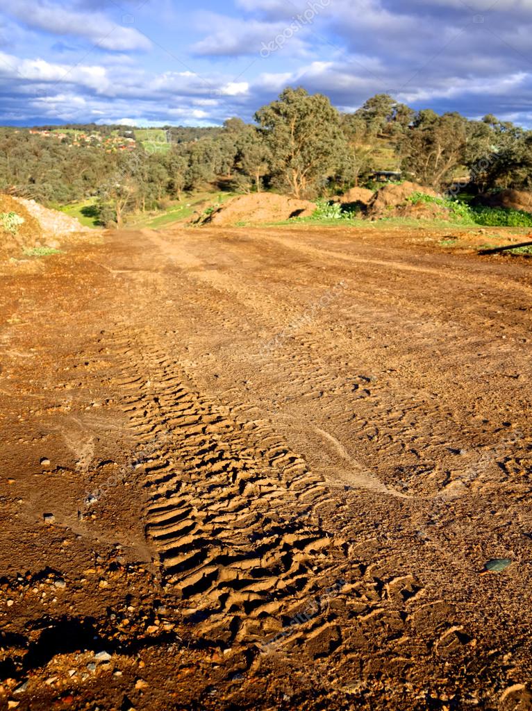 Off road driving tracks Stock Photo by ©kummeleon 28586499