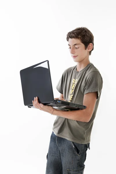 A boy with laptop png Stock Photos, Royalty Free A boy with laptop png ...