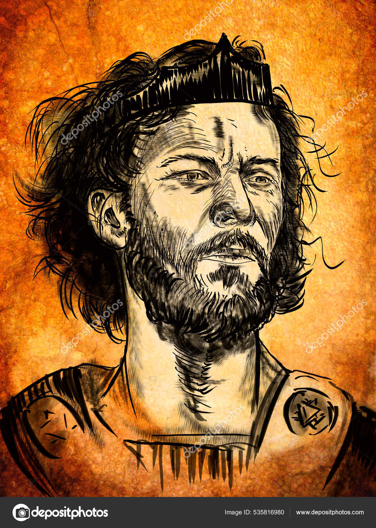 Saul According Hebrew Bible First King United Kingdom Israel Stock ...