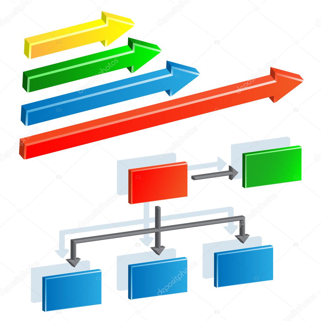Charts and Arrows Stock Vector Image by ©andrejco #23935927