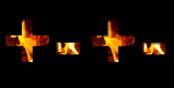 Burning cross Stock Photos, Royalty Free Burning cross Images ...