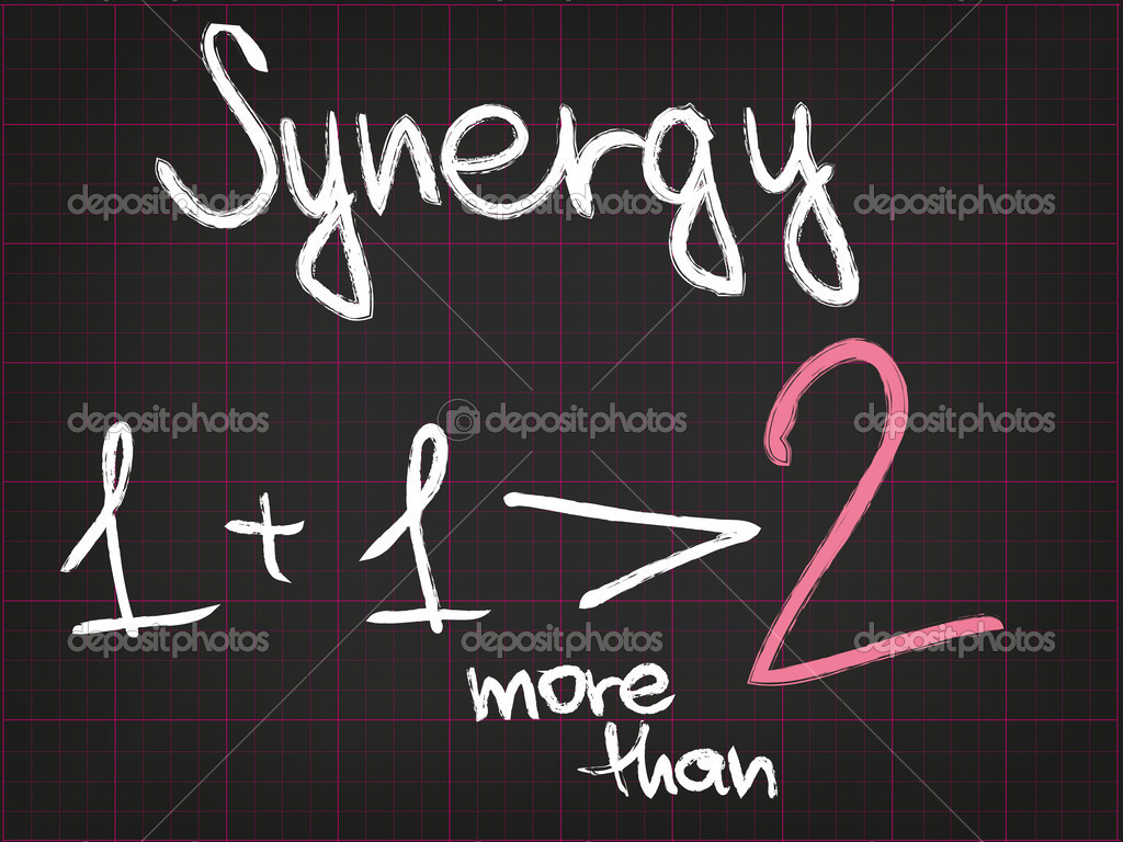 Synergy — Stock Vector © kirovkat #34895601
