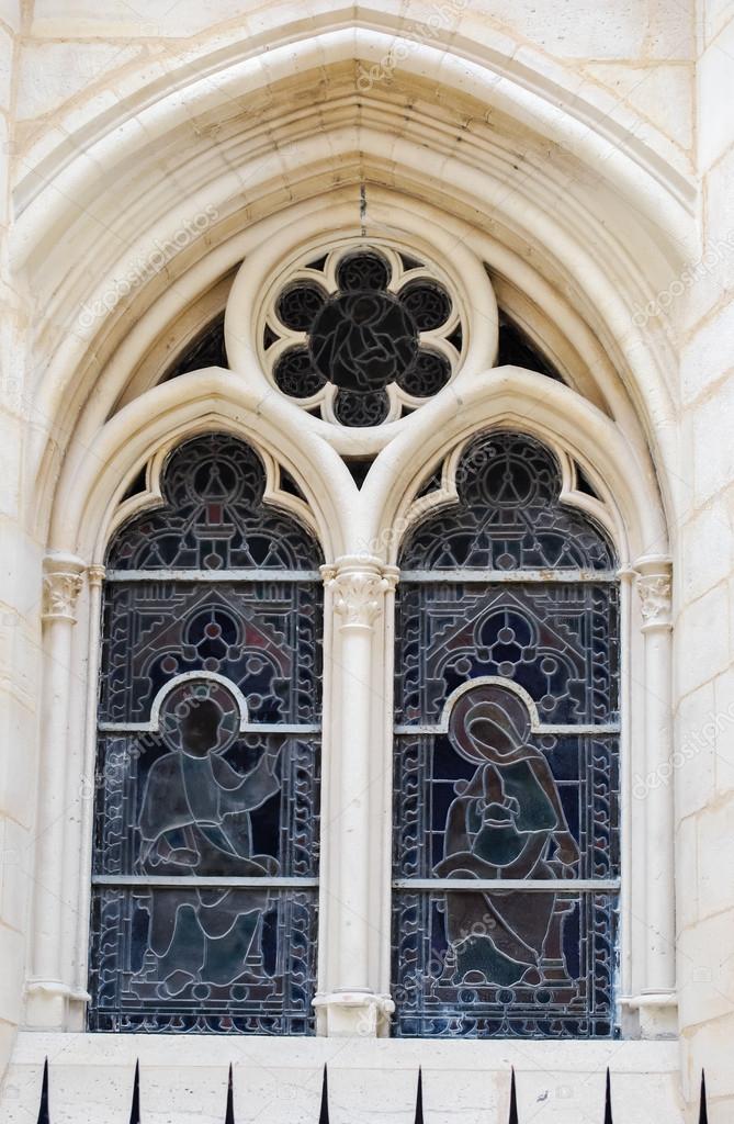 gotické okno v Paříži — Stock Fotografie © Romas_ph #24709209