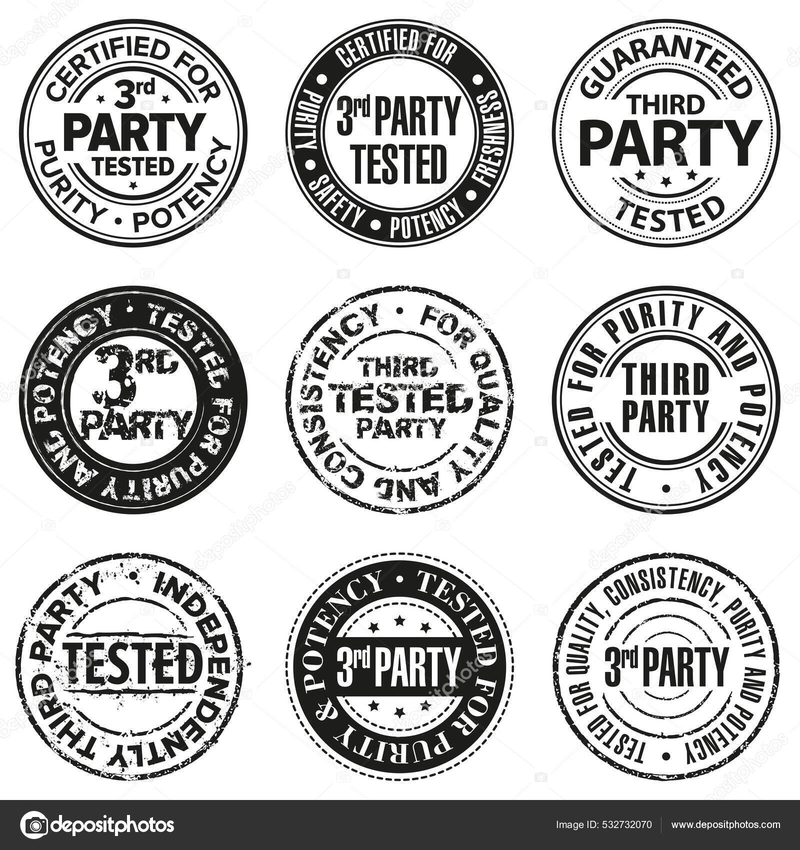 Stamp third party lab tested. 3rd party tested for quality, consistency ...