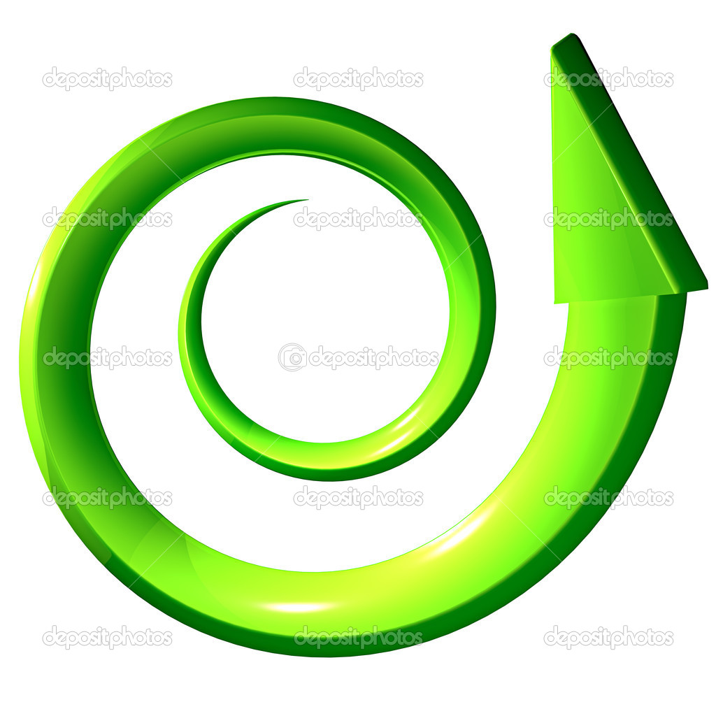 Rotate arrow on white background — Stock Photo © vampy1 #30169471
