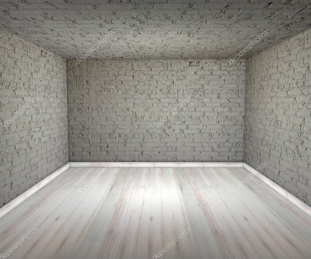 Empty room, brick, walls, floors Stock Photo by ©vampy1 37674147