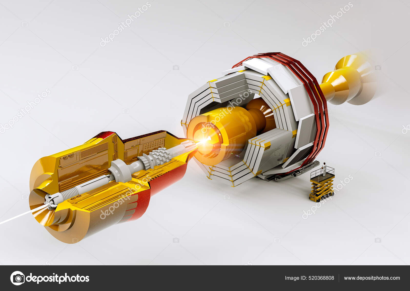 Cms Detector Compact Muon Solenoid Particle Physics Detectors Built ...