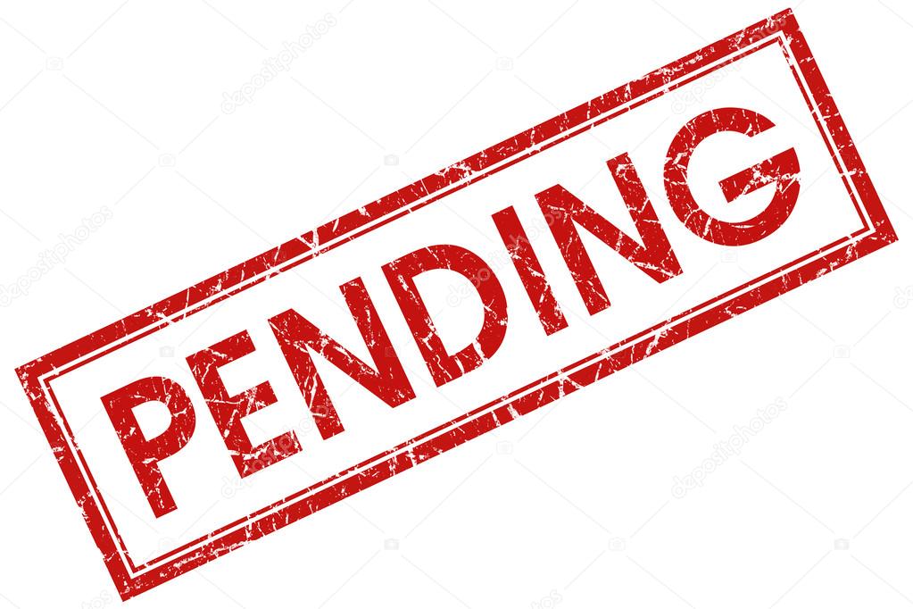 Sello pendiente — Foto de stock © Aquir014b #24434879